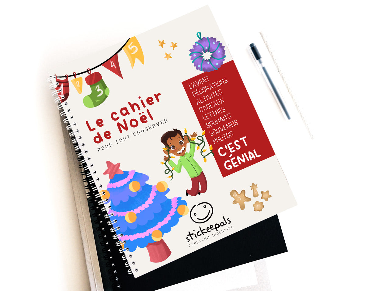 Cahier de Noël - Stickeepals – 20h50 & une
